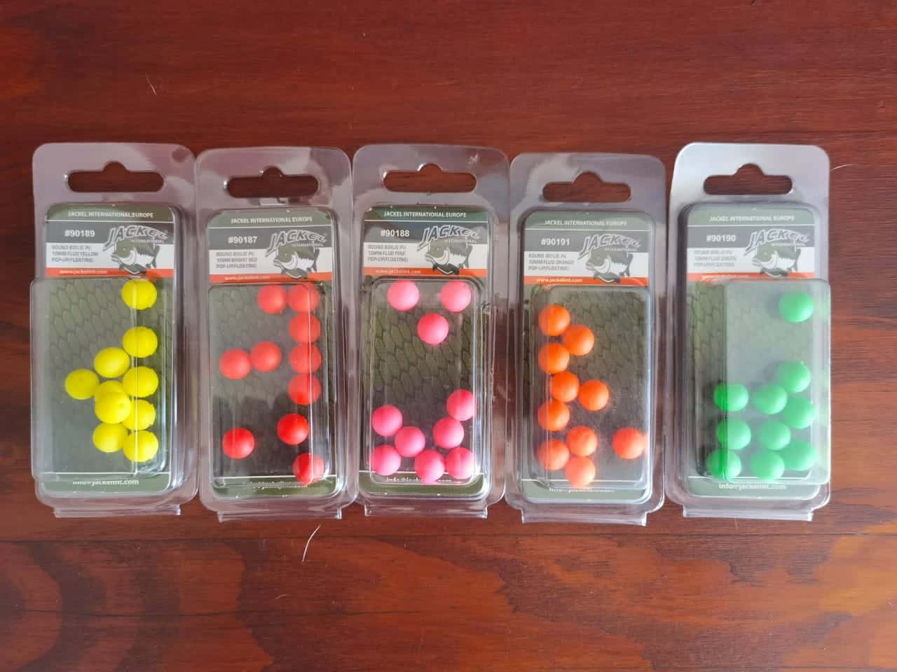 Jackel Round Boilies Floating 10mm - Red - Specimen Tackle
