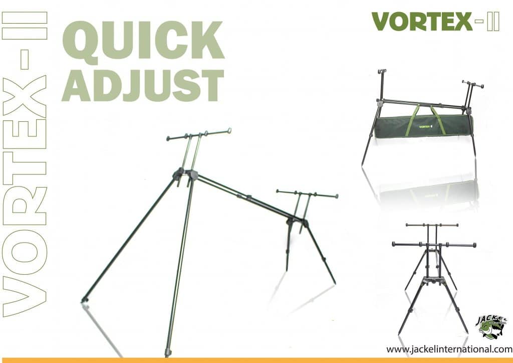 Jackel Vortex II Rod Pod 4 rod - Specimen Tackle