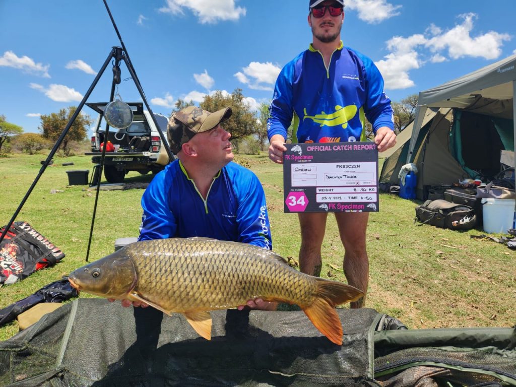 FK SPECIMEN Comp - Catch Report (Roodekoppies) - Specimen Tackle