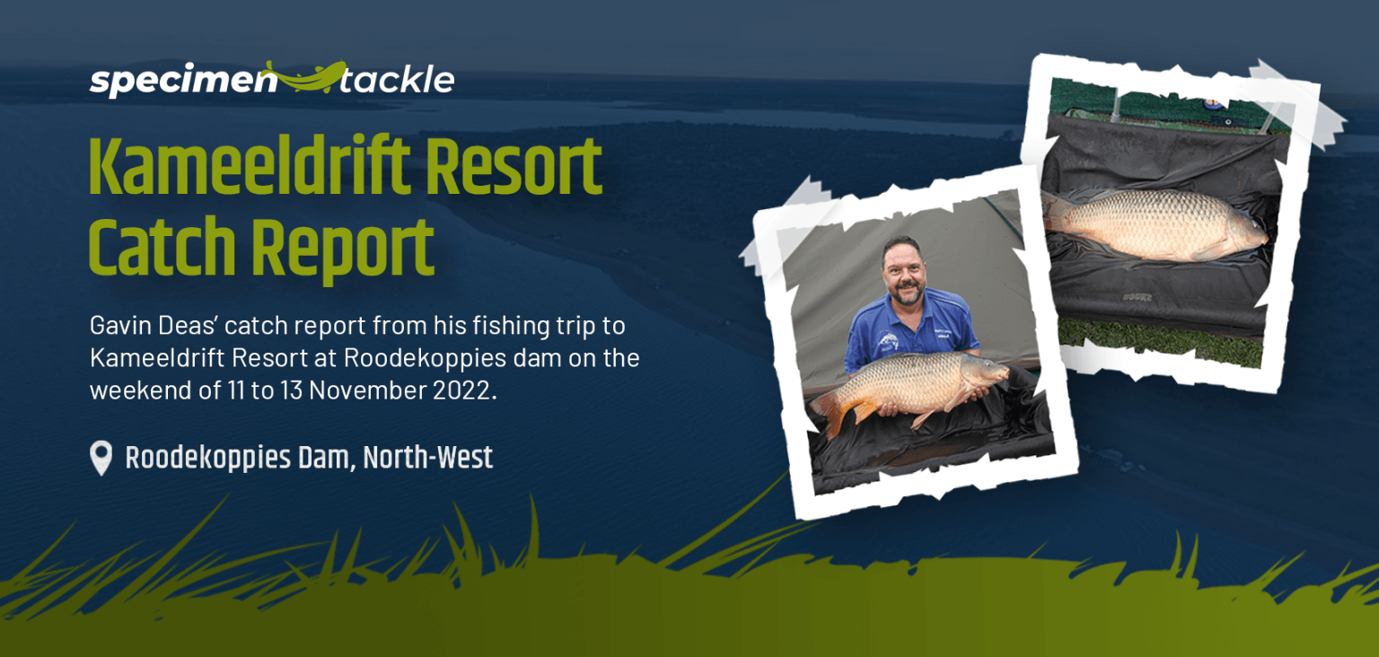 Kameeldrift Resort - Catch Report (Roodekoppies dam) by Gavin Deas ...